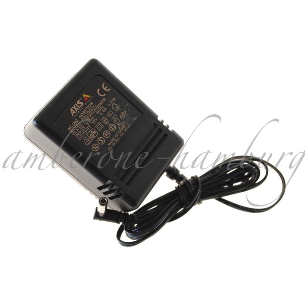 Netzteil AXIS A41208GC 12V~ 0.8A 9.6 VA Stecker 5,5 x 2,5mm Wechselst