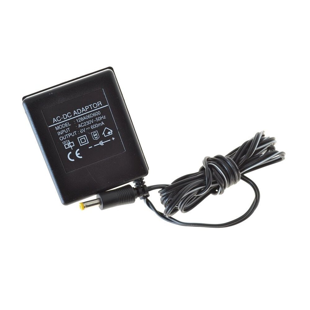 Original Netzteil AC-DC Adaptor 128A06D600 6V-600mA Stecker ca. 4x1,7
