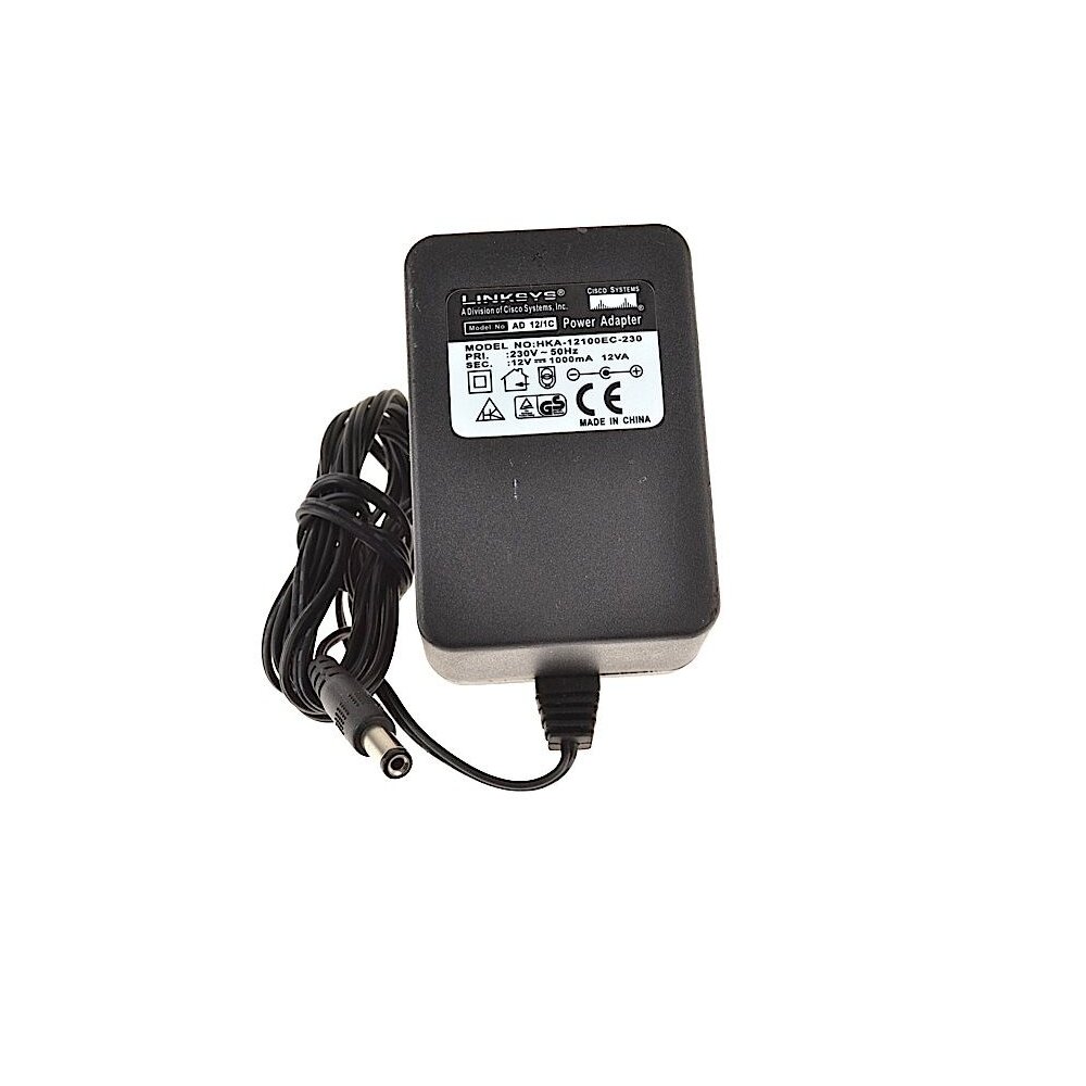 Original Netzteil Power Adapter Linksys HKA-12100EC-230 AD 12/1C 12V-
