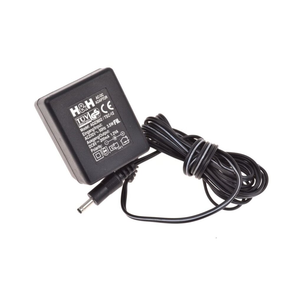 Original Netzteil H&H AD23602/TSC-12 Output: 6V-200mA Stecker 3,5x1,7