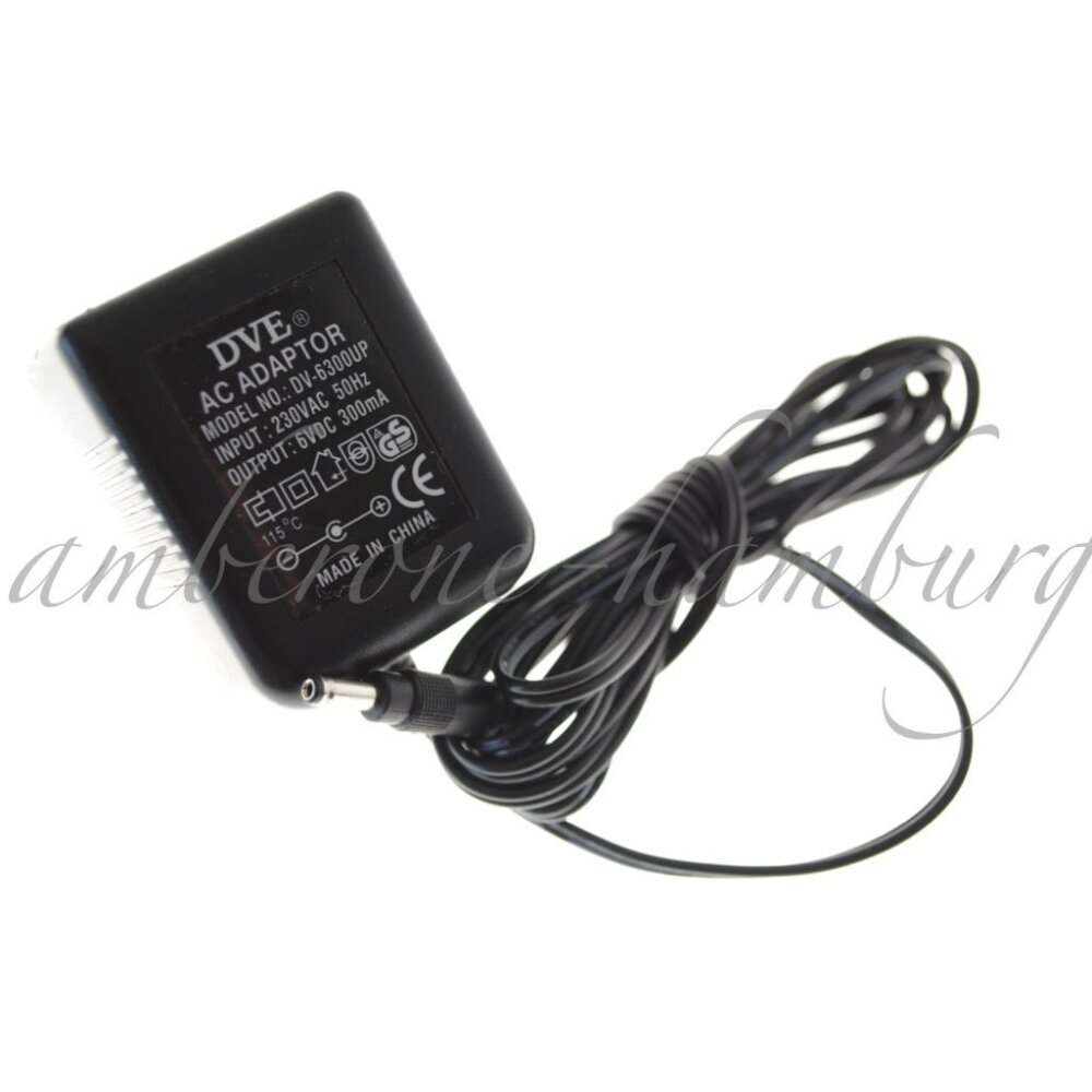 Original Netzteil DVE DV-6300UP 6V 300mA für Medion Funkmaus Ladescha