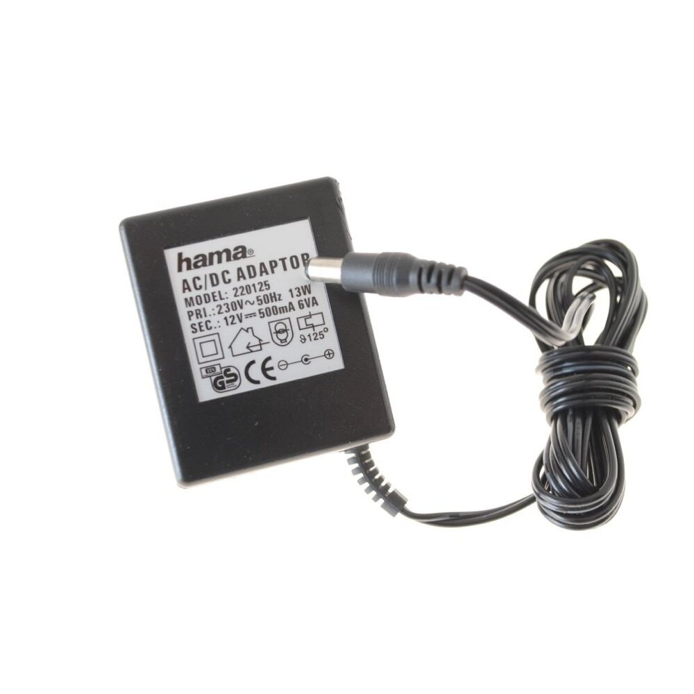 Original Netzteil Hama 220125 Output: 12V:::500mA 6VA