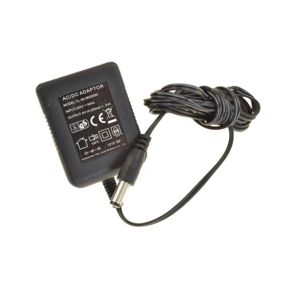 Original Netzteil AC/DC Adaptor YL-35-060200D Output:6V-200mA