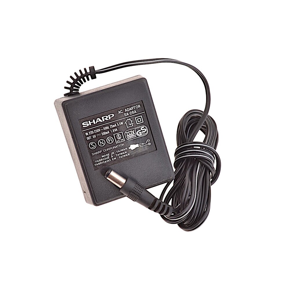 Original Netzteil Sharp EA-28A Output: 6V-300mA