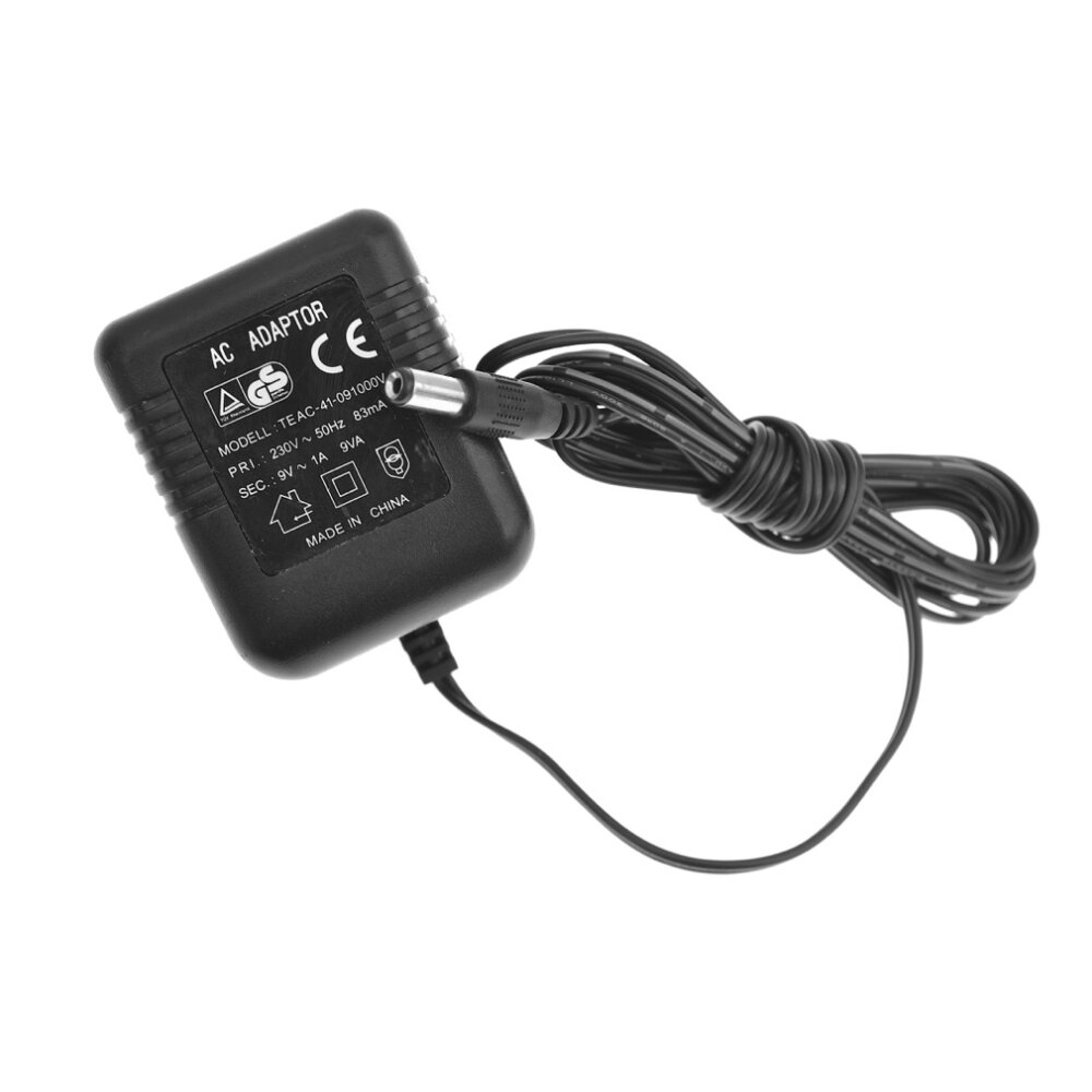 Original Netzteil AC Adaptor TEAC-41-091000V Output: 9V-1A 9VA