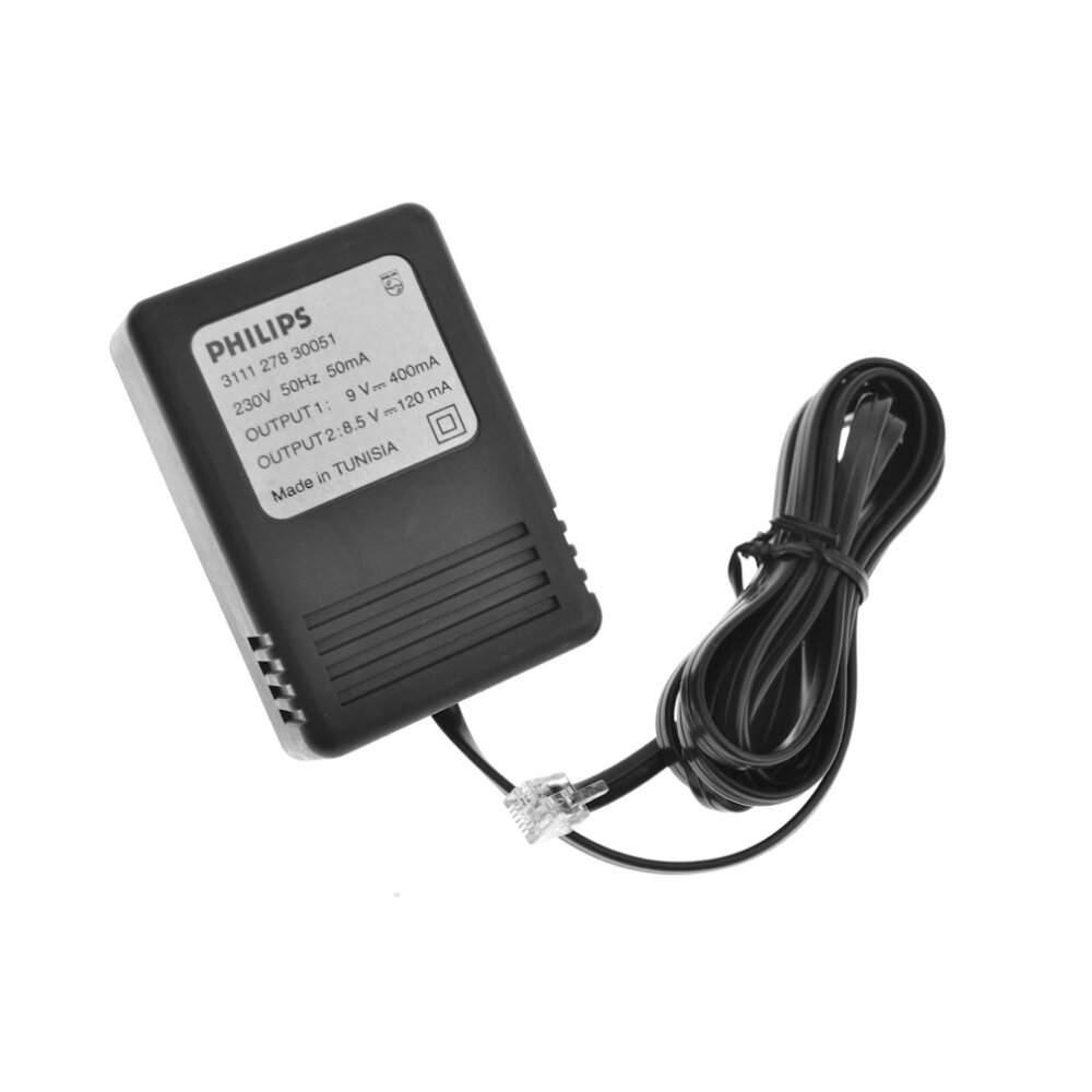 Original Netzteil Philips 3111 278 30051 Outputs: 9V-400mA 8,5V-120mA