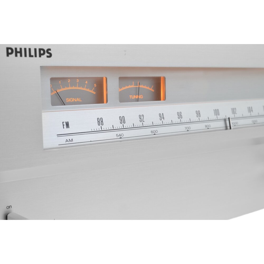 PHILIPS AM-FM Stereo Tuner 186 Type 22AH186/00 Rarität