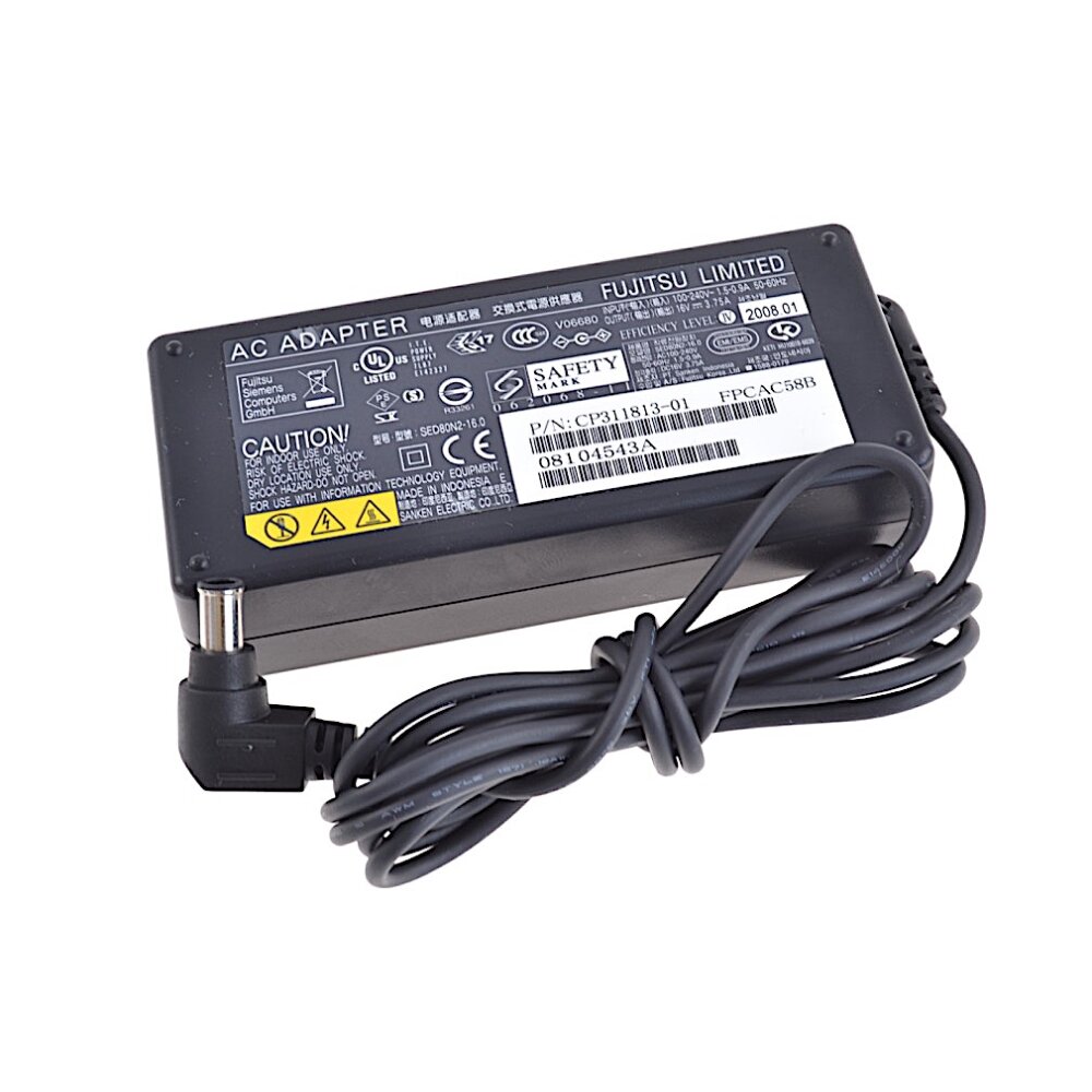 Original Netzteil Fujitsu SED80N2-16.0 Output: 16V-3,75A