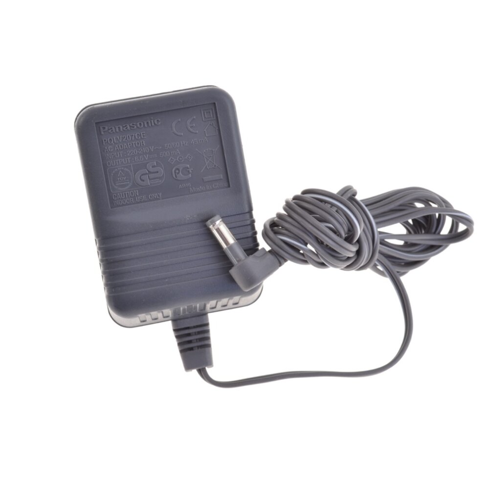 Original Netzteil Panasonic PQLV207CE 6,5V 500mA (Stecker grau)