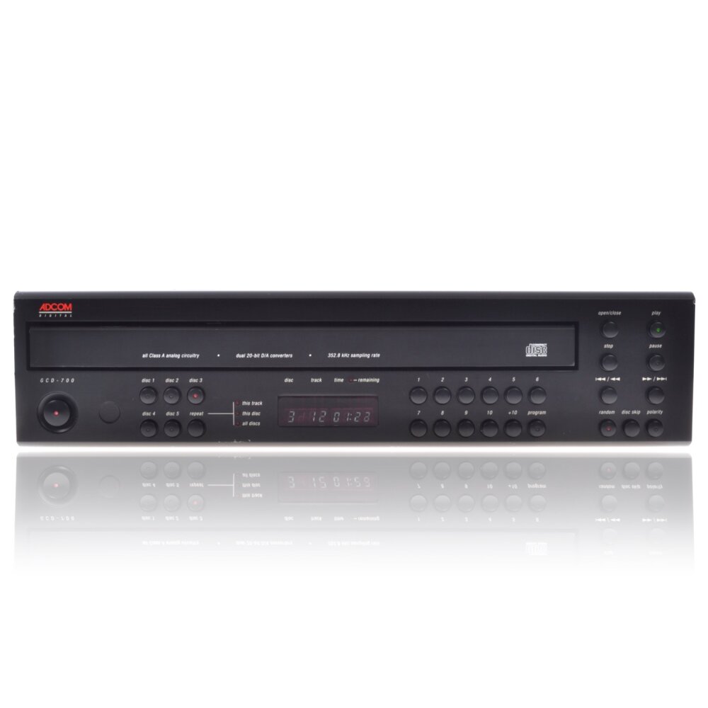 Adcom GCD-700 CD Player 5-CD-Wechsler