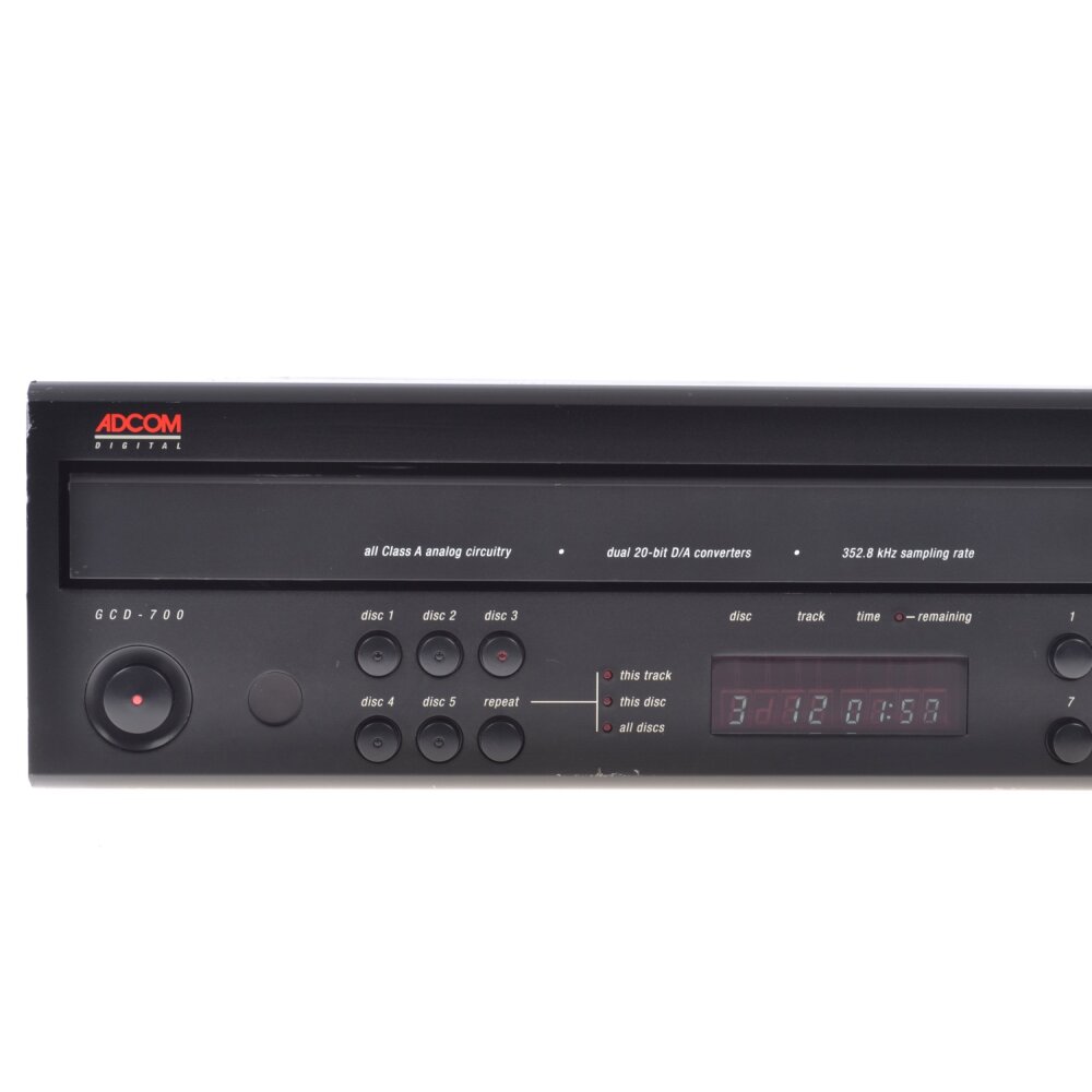 Adcom GCD-700 CD Player 5-CD-Wechsler