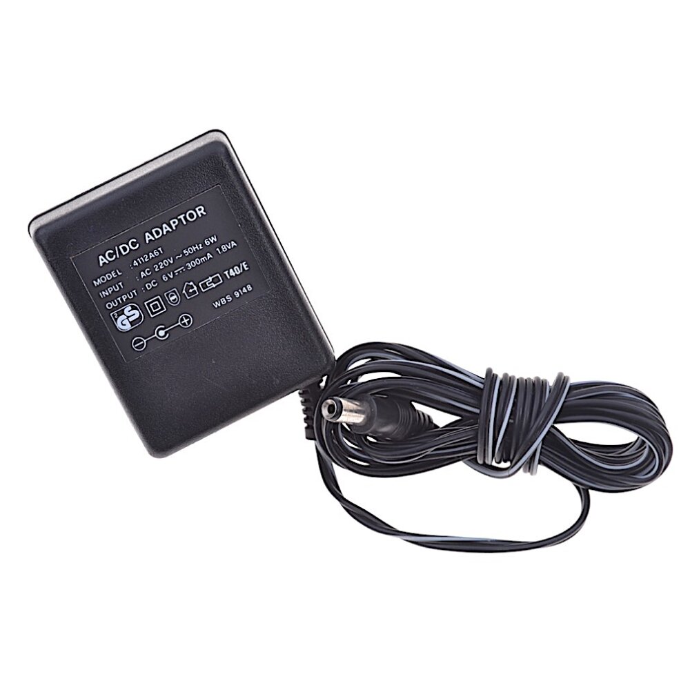 Original Netzteil 4112A6T Output: 6V-300mA 1;8VA