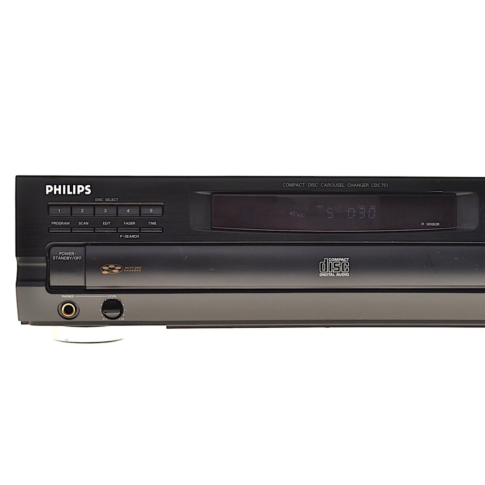 Philips CD751 CD Player 5 CD-Wechsler