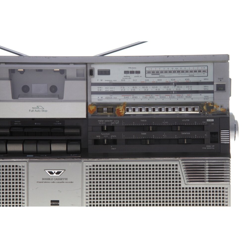 Sharp GF-555 Radio-Recorder Boombox Ghettoblaster