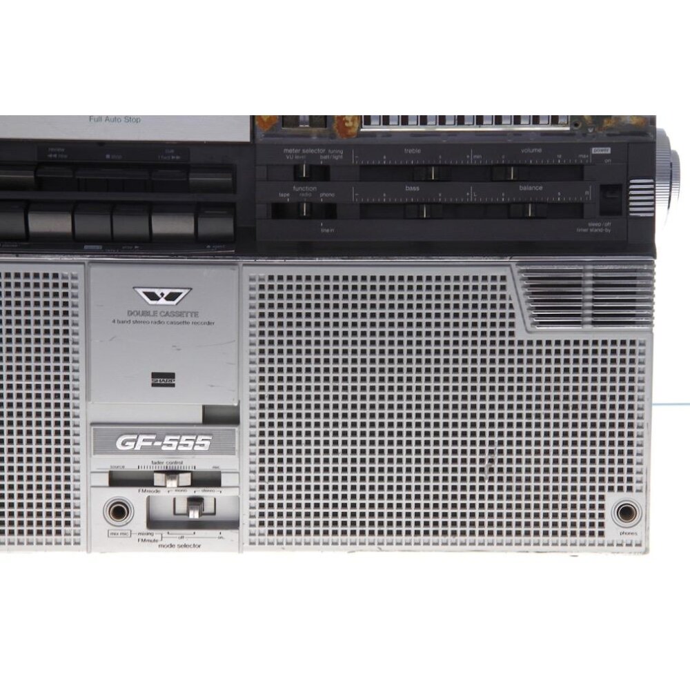 Sharp GF-555 Radio-Recorder Boombox Ghettoblaster