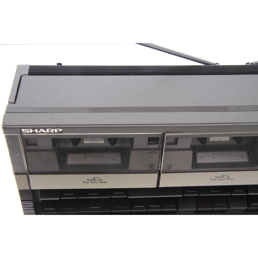 Sharp GF-555 Radio-Recorder Boombox Ghettoblaster