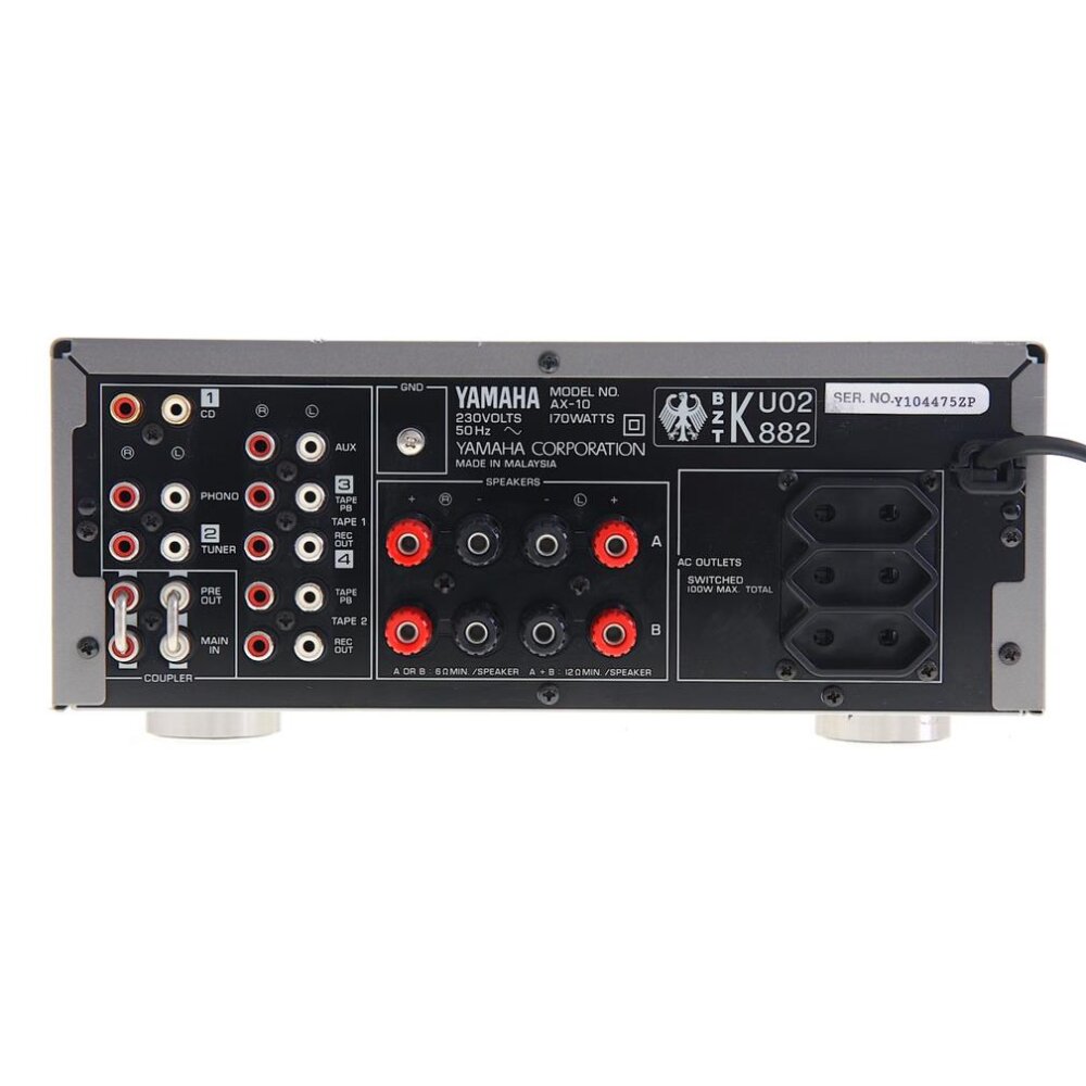 Yamaha AX-10 Natural Sound Stereo Amplifier Verstärker