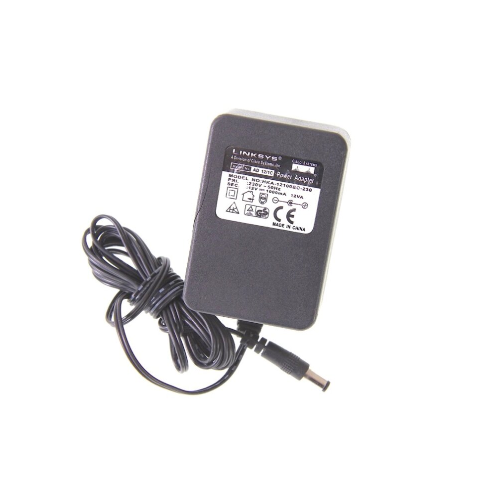 Original Netzteil Power Adapter Linksys HKA-12100EC-230 AD 12/1C 12V-