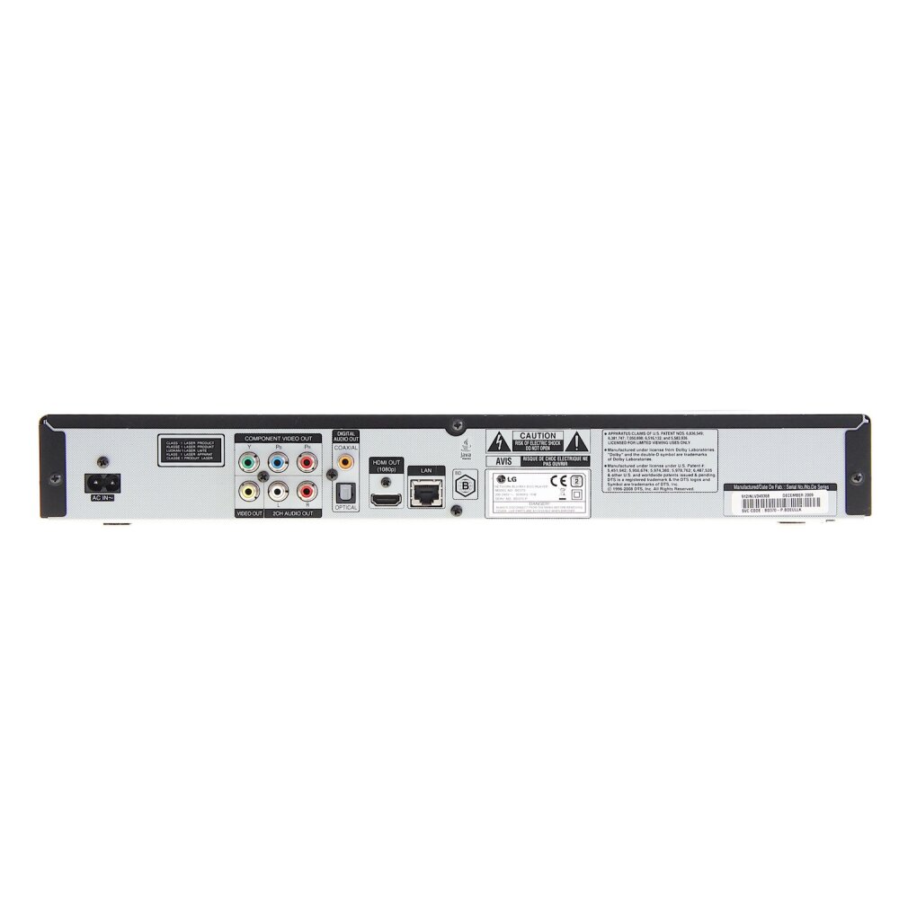 LG BD370 Blu-ray Disc Player