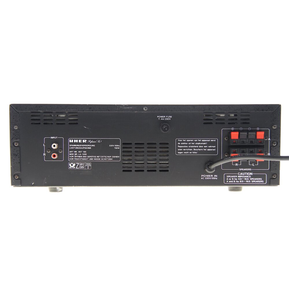 Uher Reference No.1 Endstufe LA-1200