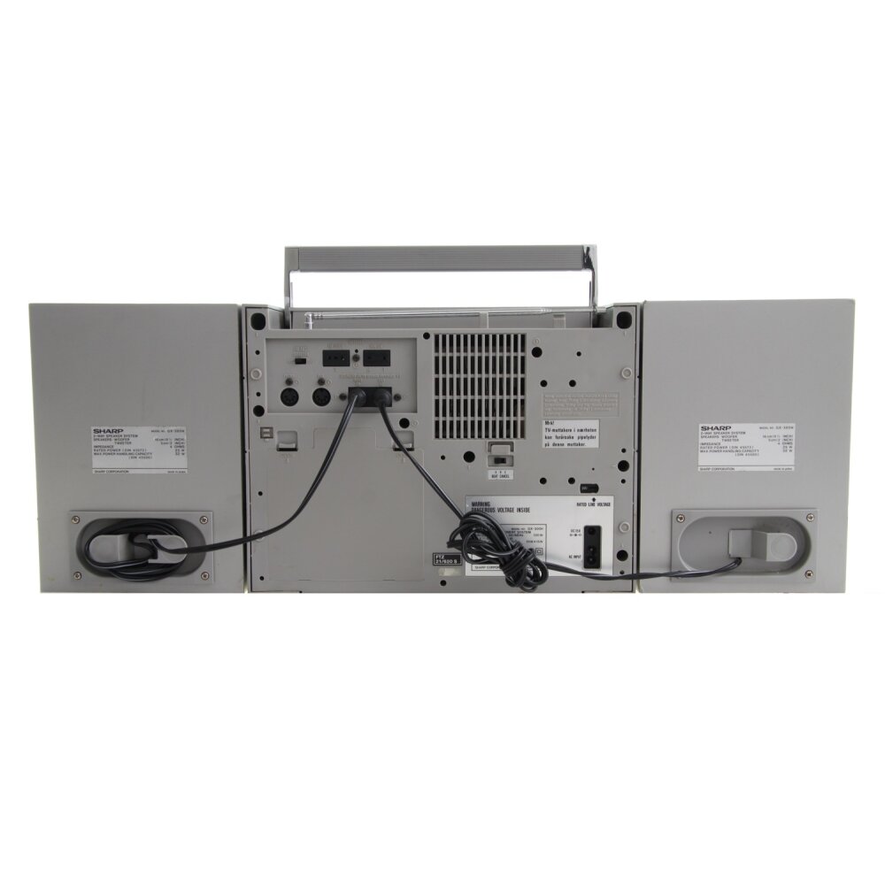 Sharp GX-300 Stereo Cassette Recorder Radio-Recorder Boombox Ghettobl