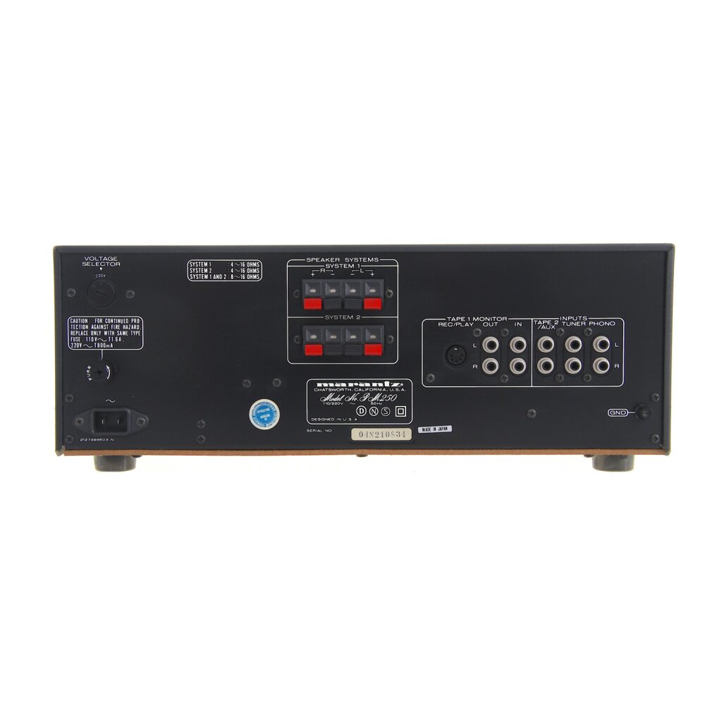 Marantz PM-250 Console Stereo Amplifier Verstärker