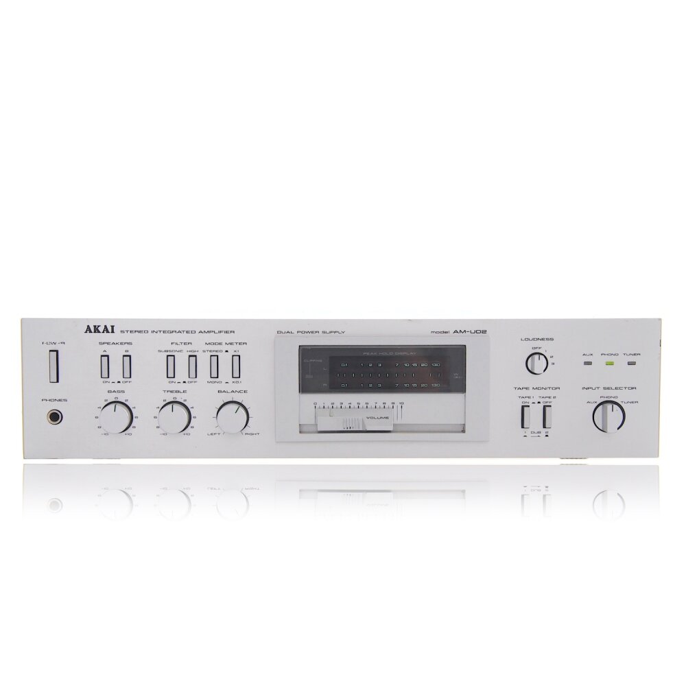 Akai AM-U02 Stereo Integrated Amplifier Vollverstärker mit Phono