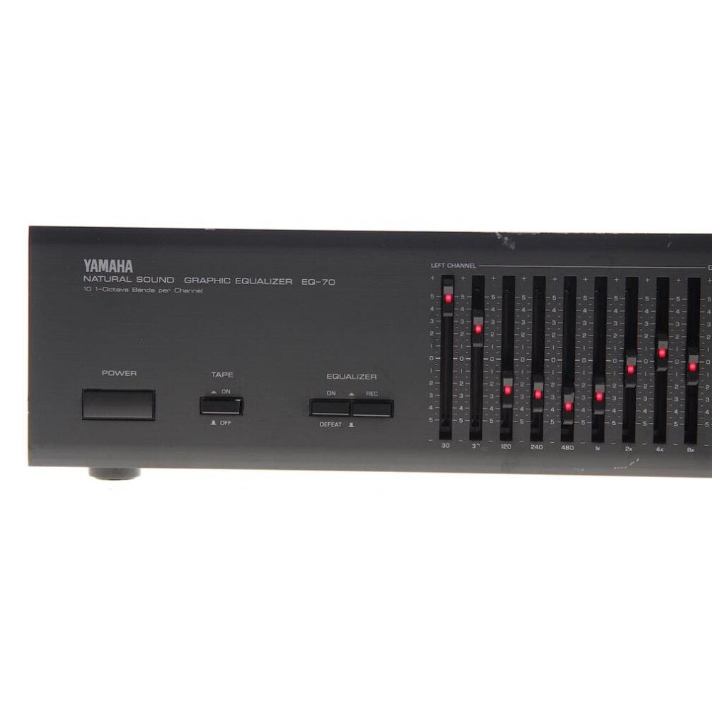 Yamaha EQ-70 Natural Sound Stereo Graphic Equalizer