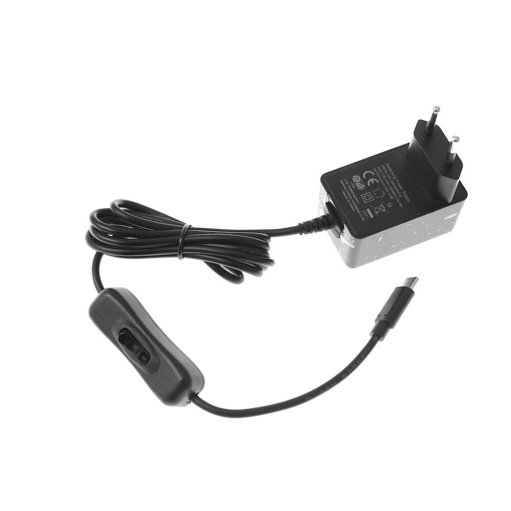 Labists XSD-0503000NEUD Output: 5V-3,0A 15W USB-C für Raspberry Pi 4