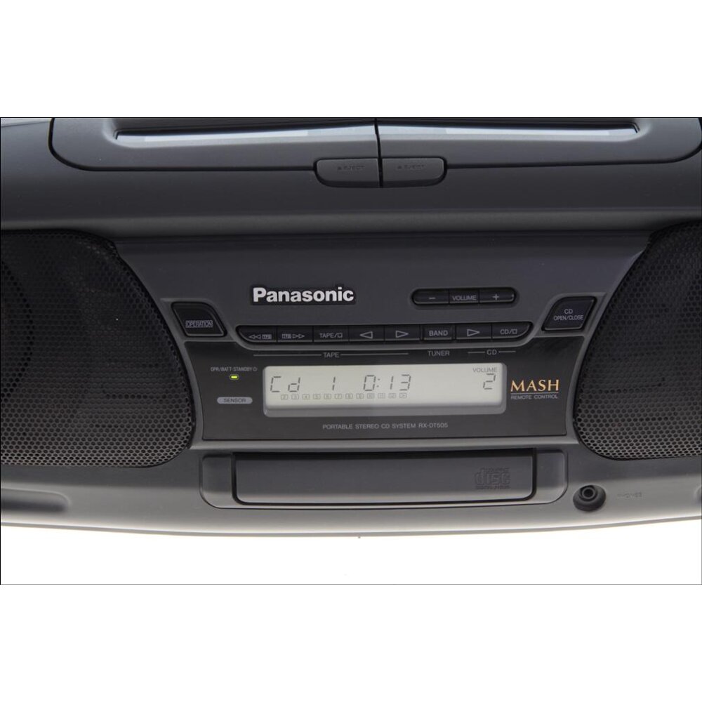Panasonic RX-DT505 Radio-Recorder Boombox Ghettoblaster