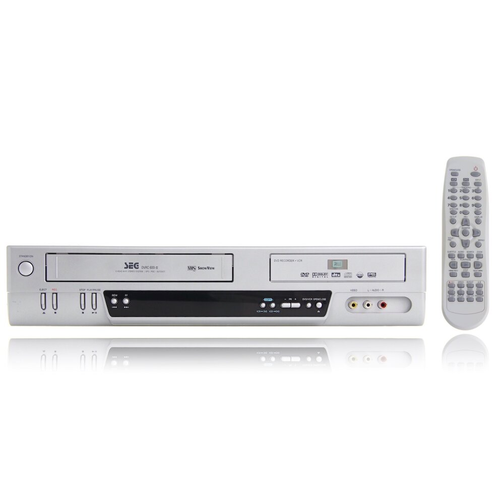SEG DVRC 600-II DVD & VHS Recorder Kombination Kombigerät für VHS Dig