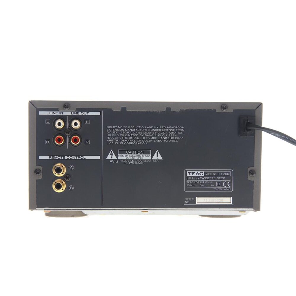 Teac R-H300 Stereo Kassettendeck Cassetten Deck