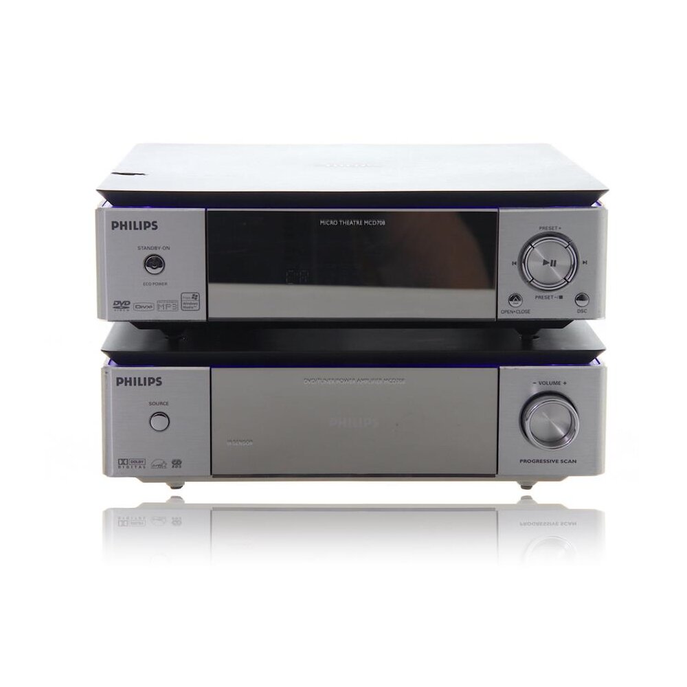 Philips MCD708 Stereo CD /DVD Receiver