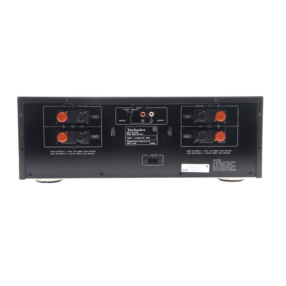 Technics SE-A50 Amplifier Verstärker Stereo Endstufe