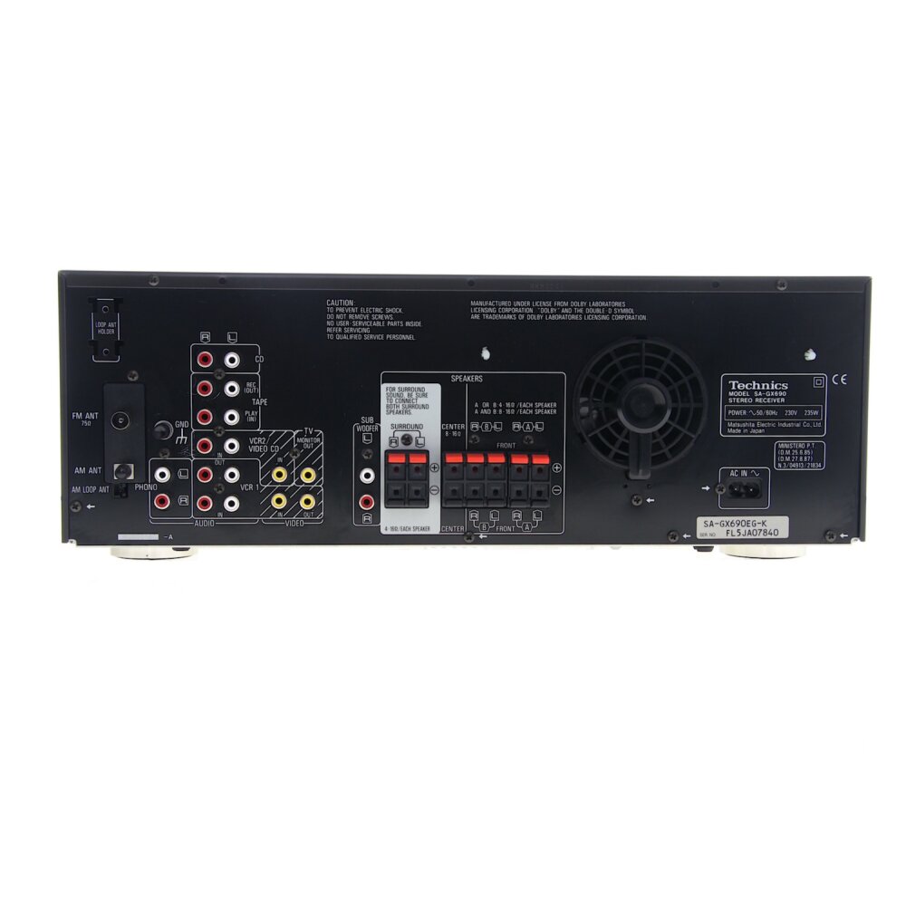 Technics SA-GX690 AV Control Stereo Receiver