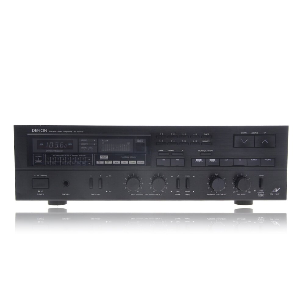 Denon DRA-75VR Stereo AV-Receiver mit Phono