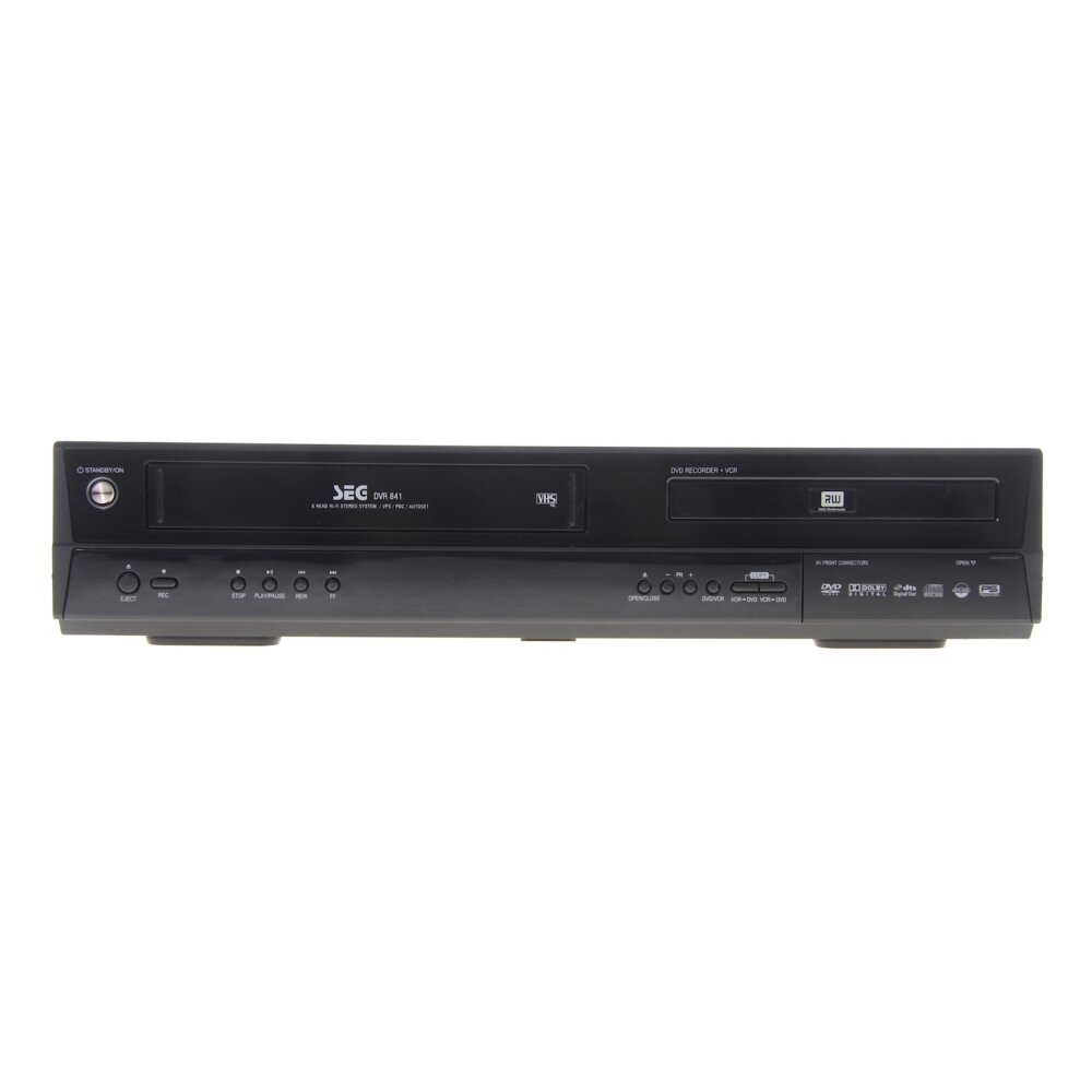 SEG DVR 841 DVD/VHS-Combi Recorder VHS Digitalisierung